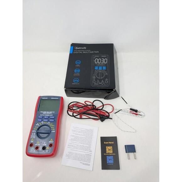 Other | Astroai Dm600ar True Rms 6000 Counts Auto Power Off Digital ...